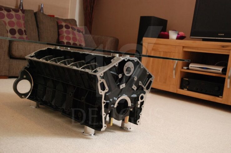 Jaguar V12 Coffee Table - (SILODROME)