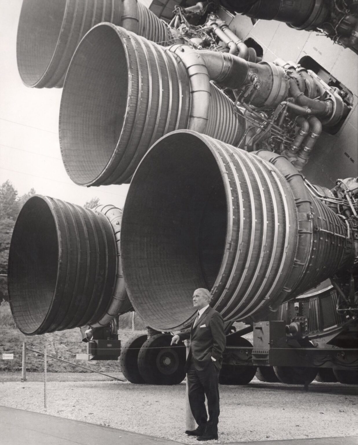 Saturn 5 Engines and Wernher von Braun - (SILODROME)
