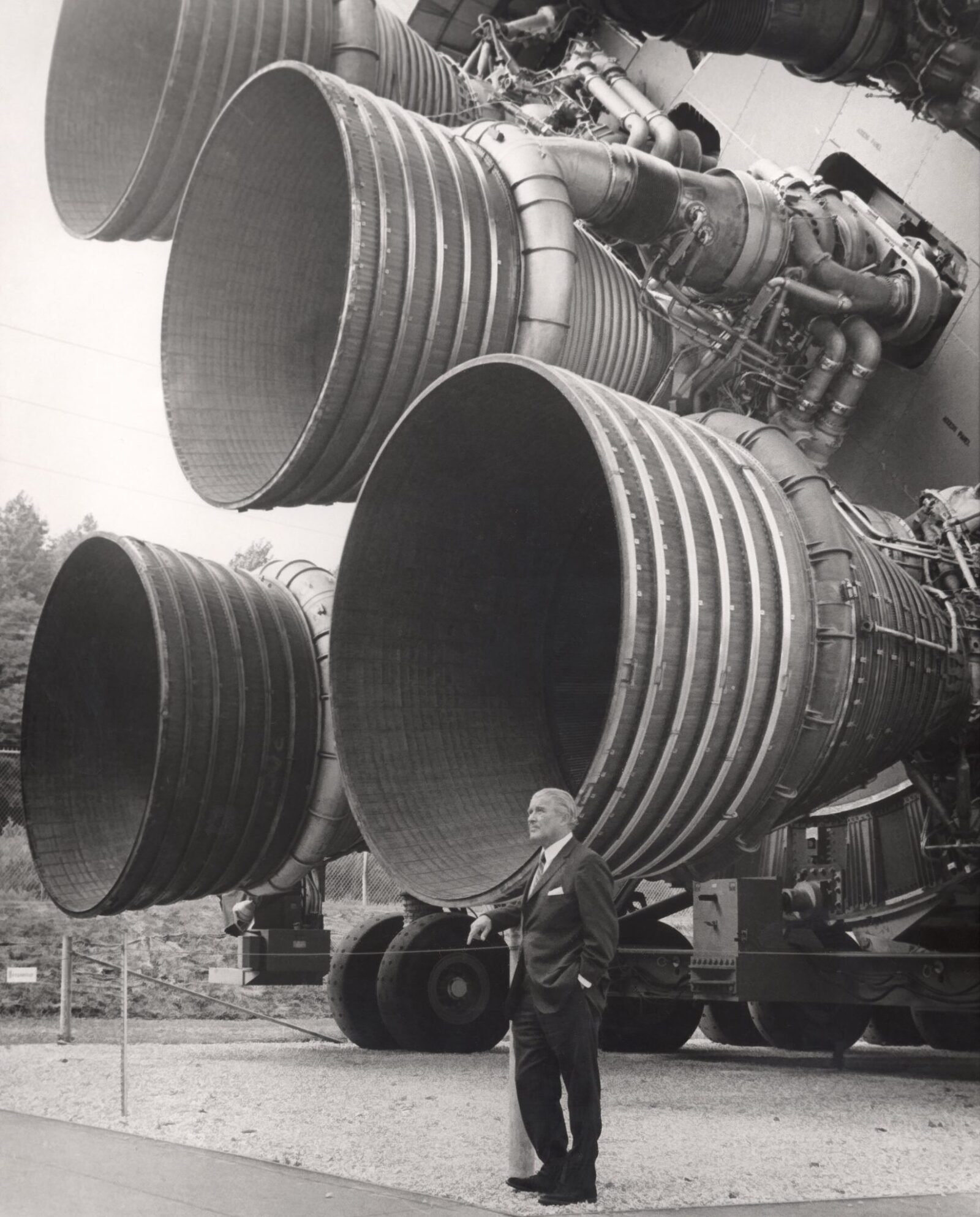 Saturn 5 Engines and Wernher von Braun - (SILODROME)