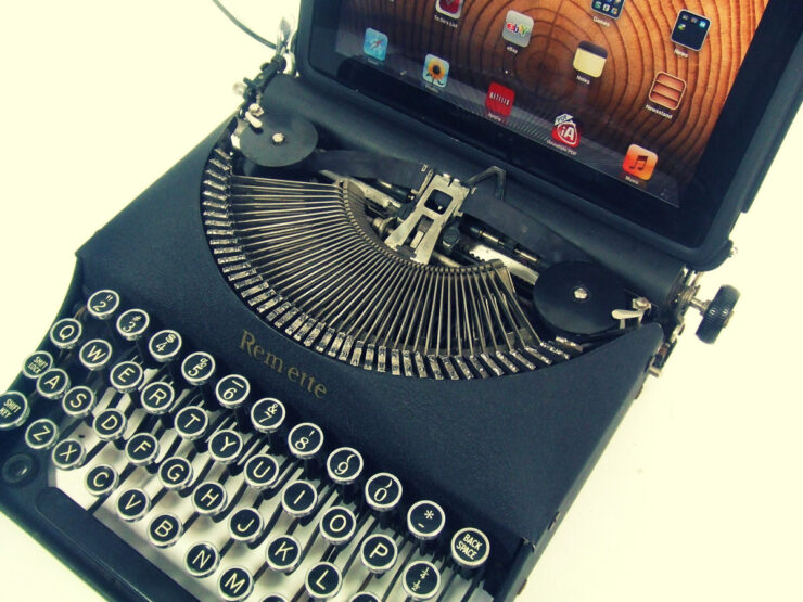 iPad Typewriter - (SILODROME)