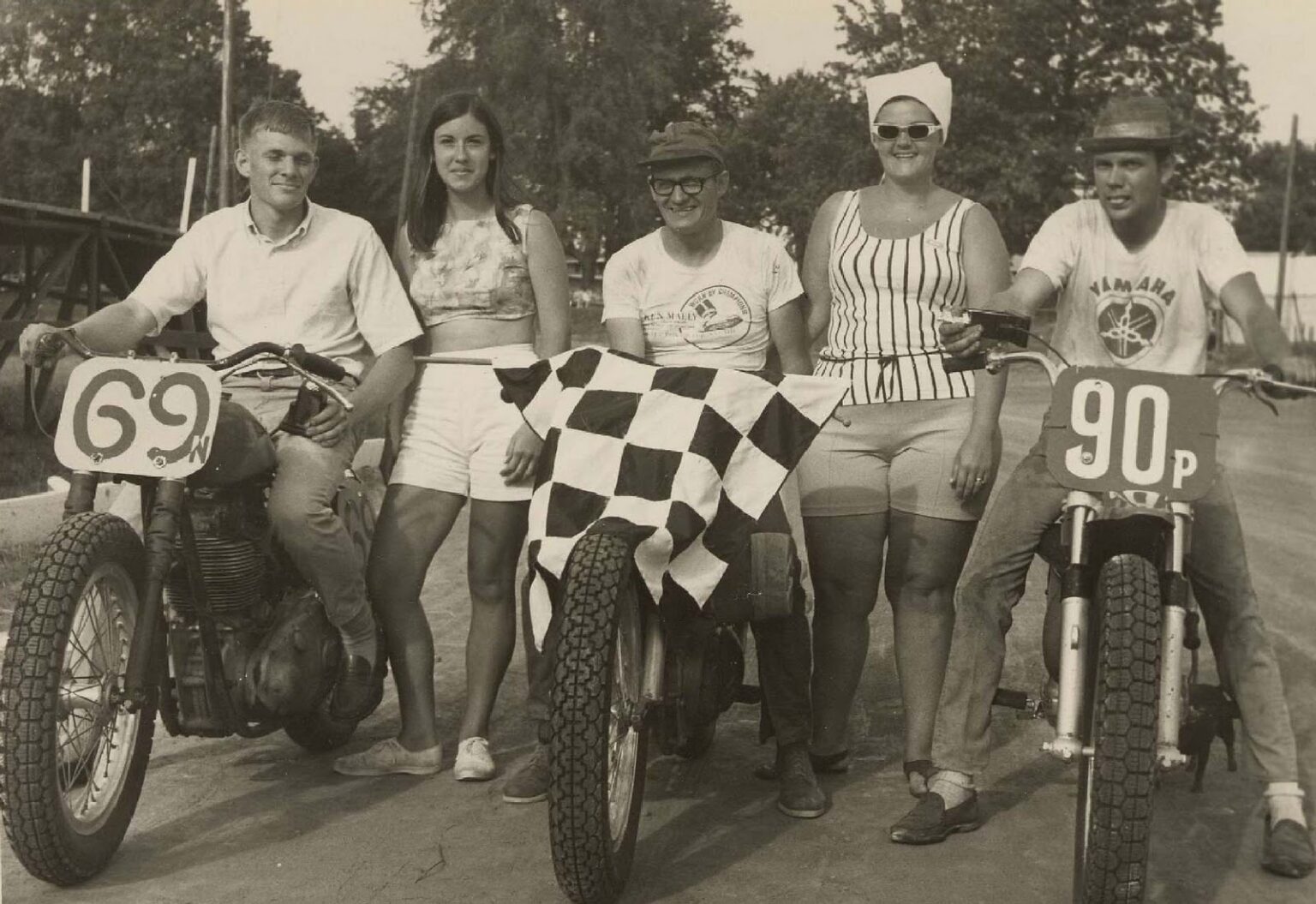 Flat Track Checkered Flag - Silodrome