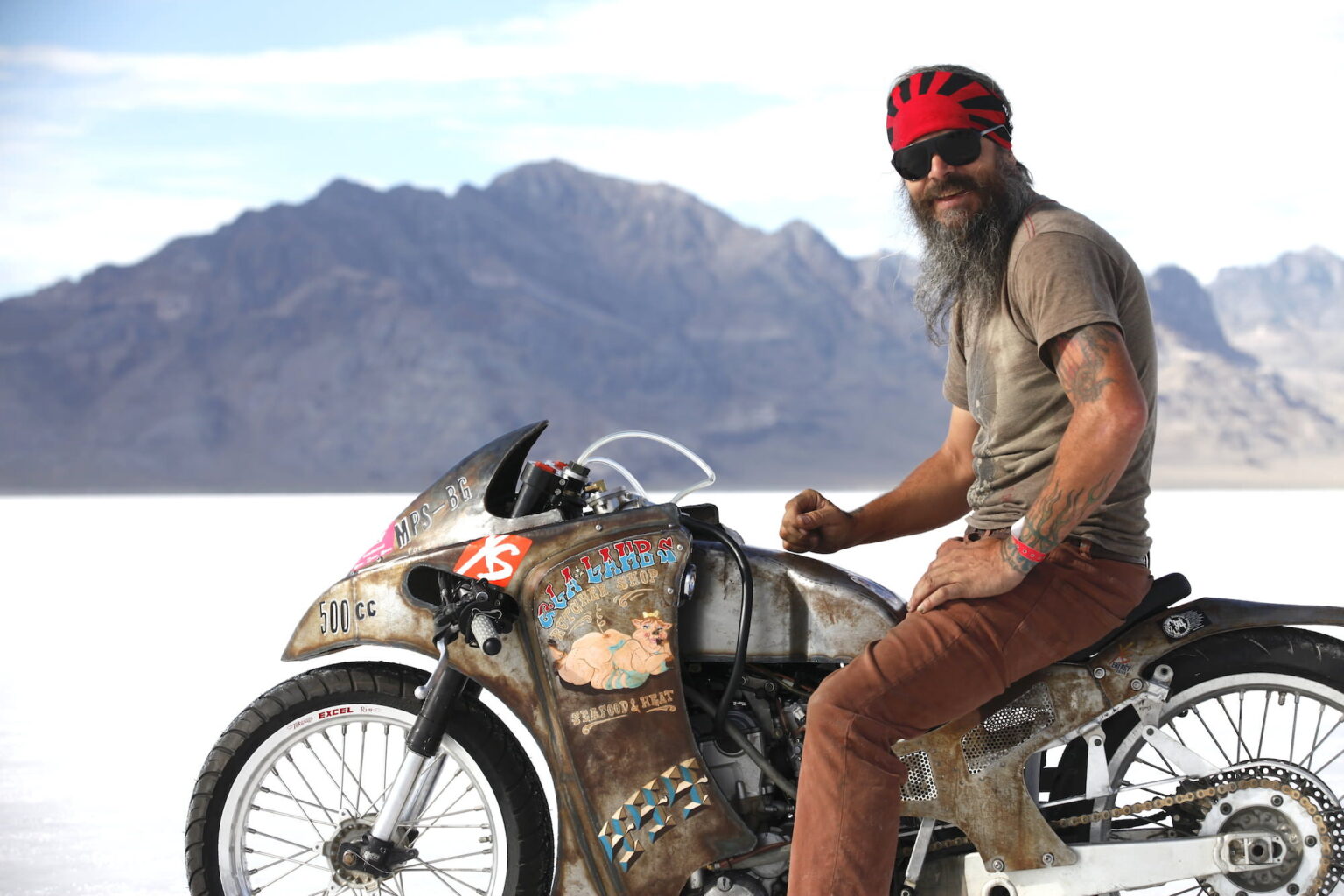 Turbo Yamaha Salt Flat Racer by Super Rat