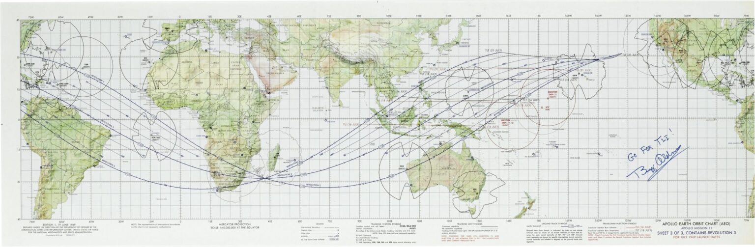 Charts To Begin A Journey To The Moon