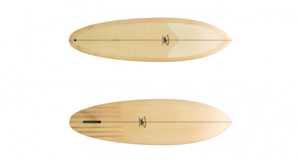 Channel Bottom Surfboard by Deus