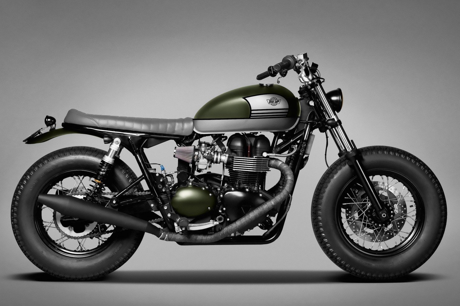 Triumph Bonneville Custom by Ton-Up Garage