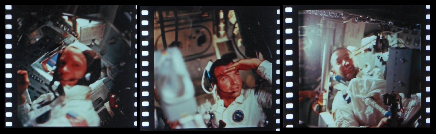 Gemini and Apollo Hasselblad Positives