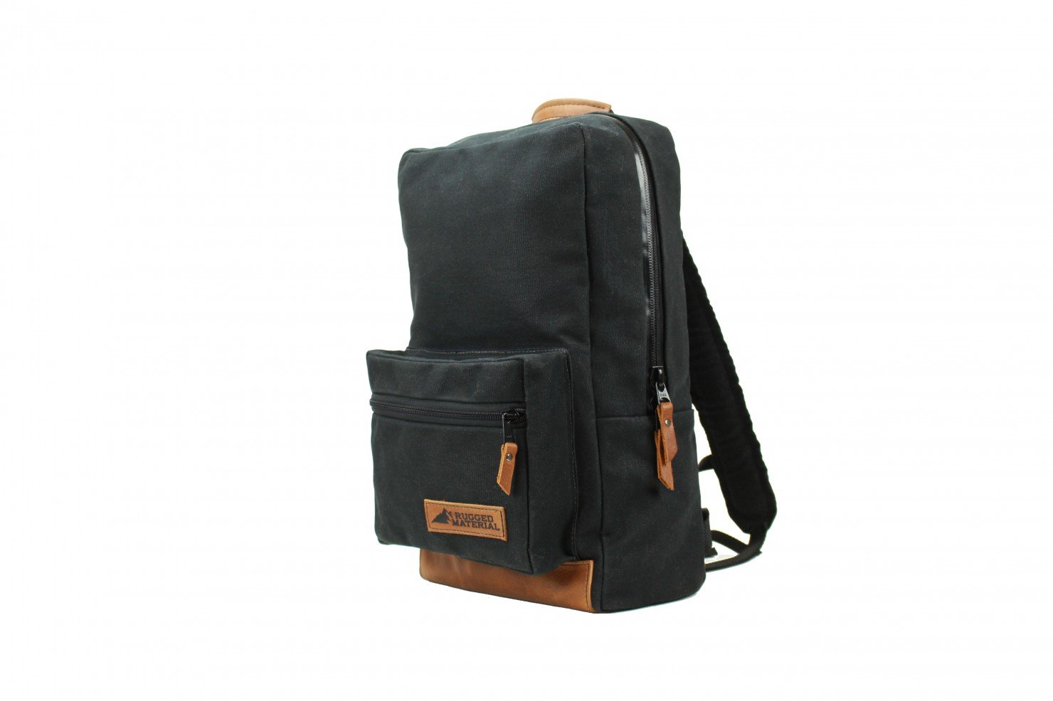 Waxed Canvas Rucksack by Rugged Material