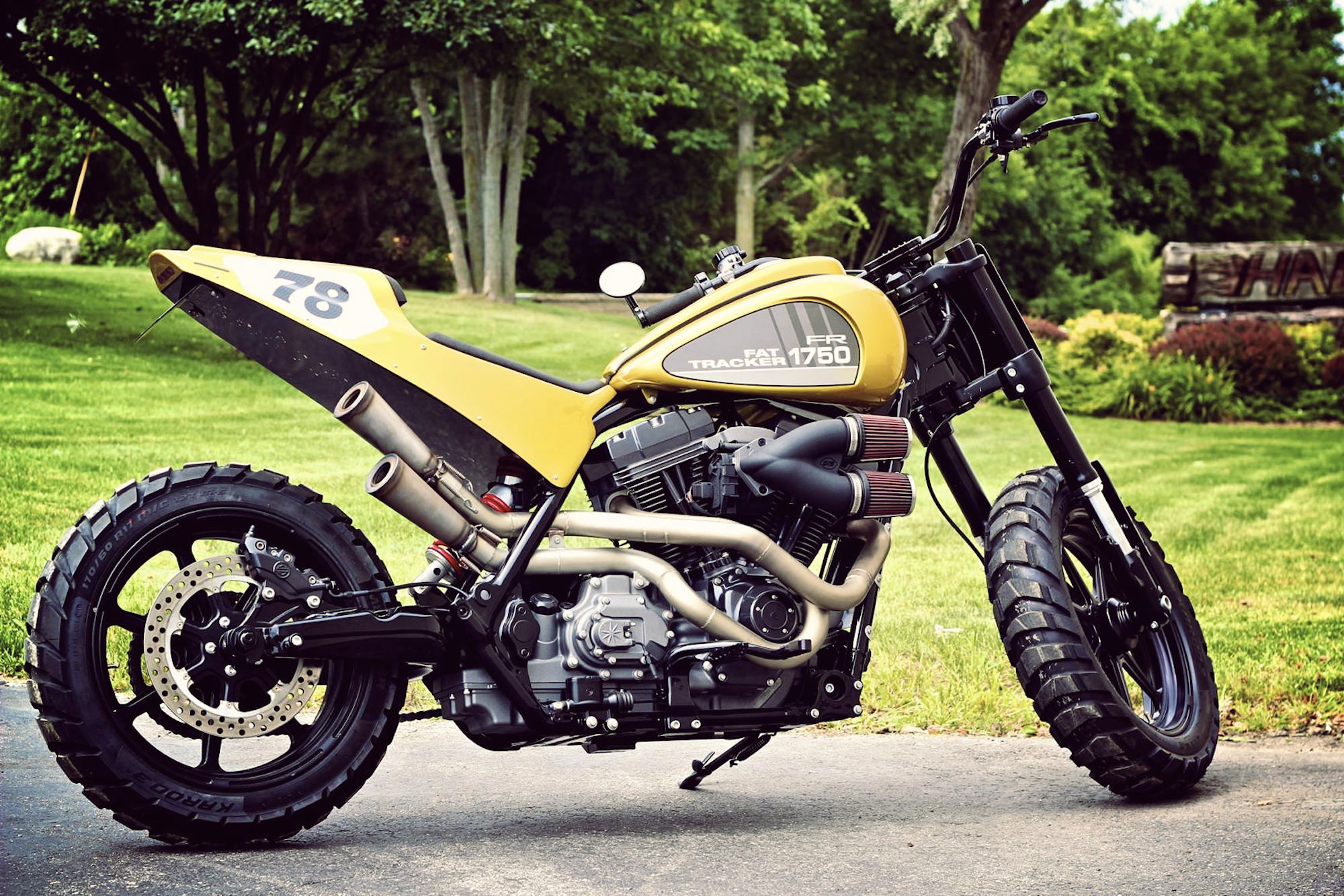 Harley Davidson Fat Tracker