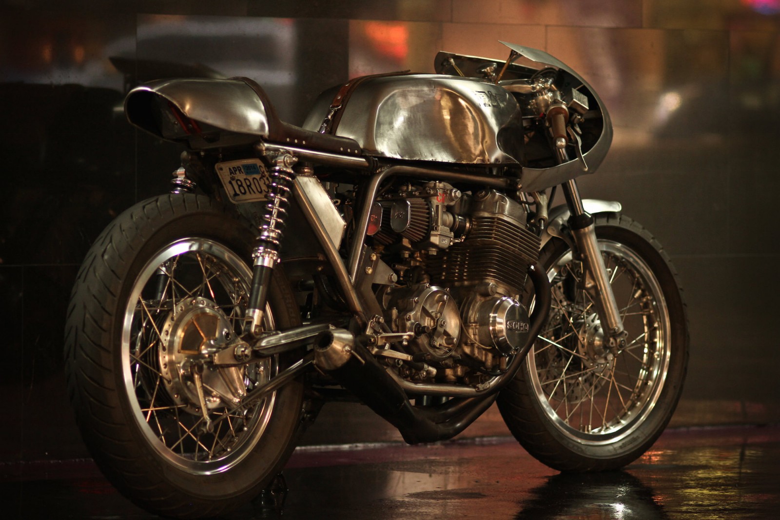 Ryan Reynolds' Honda CB750 by Raccia Motorcycles