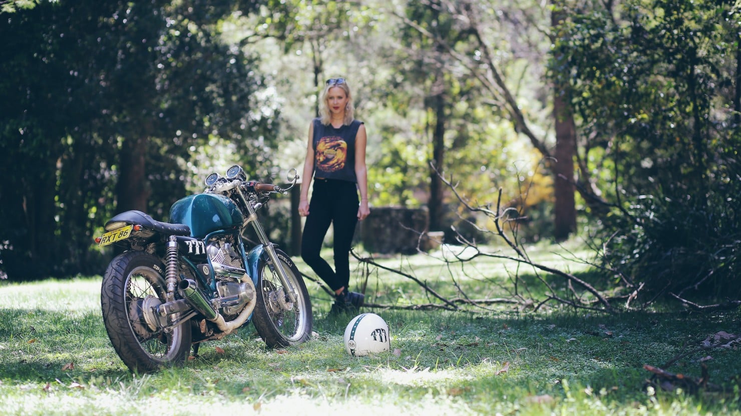 Maria's Yamaha SRV250