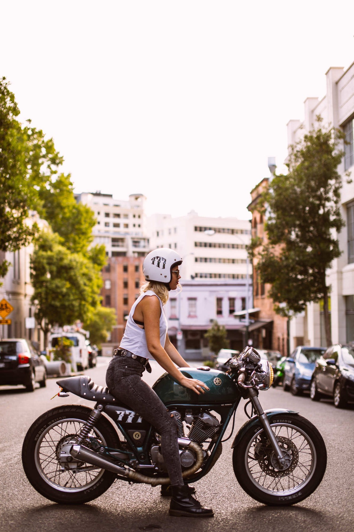 Maria's Yamaha SRV250