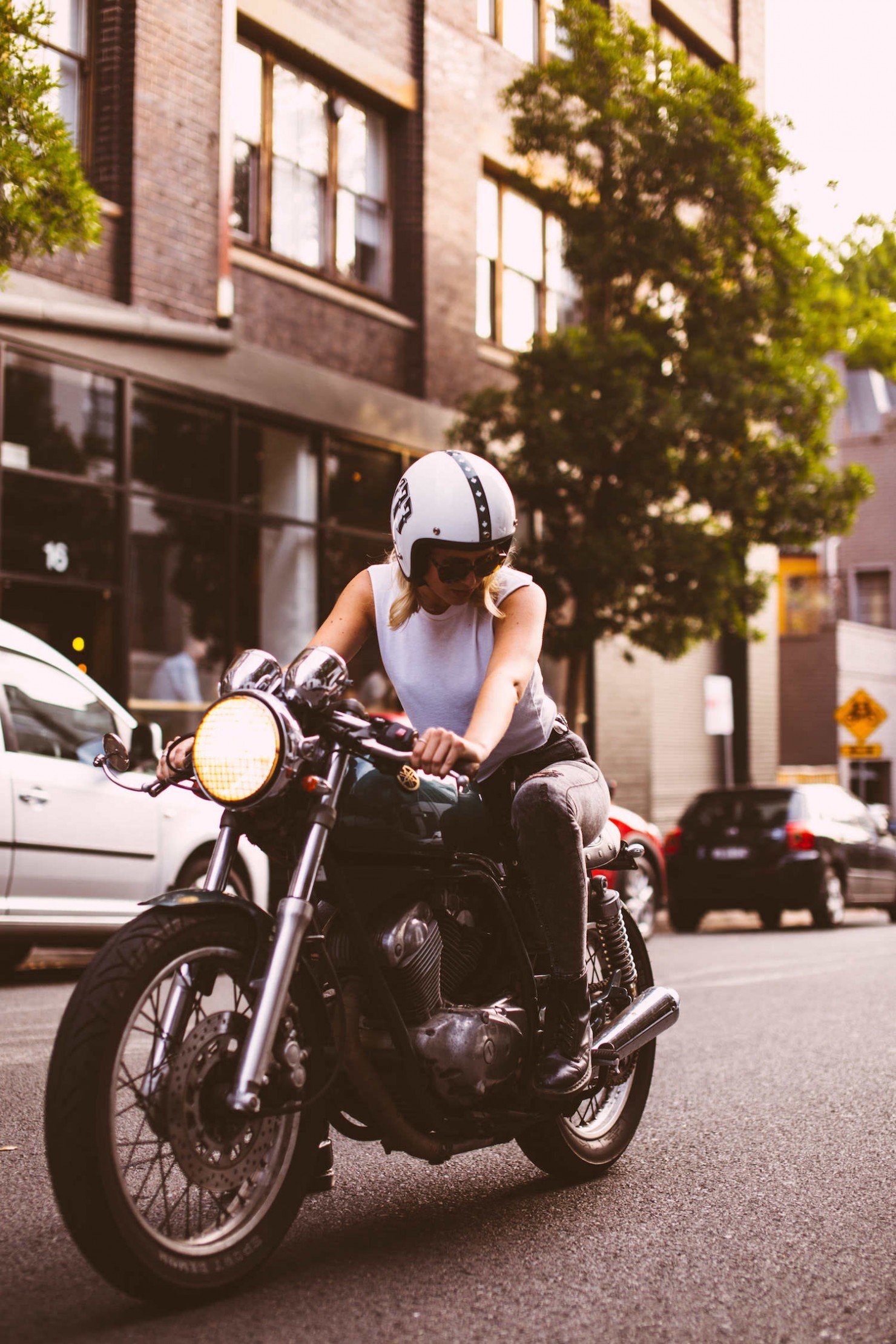 Maria's Yamaha SRV250