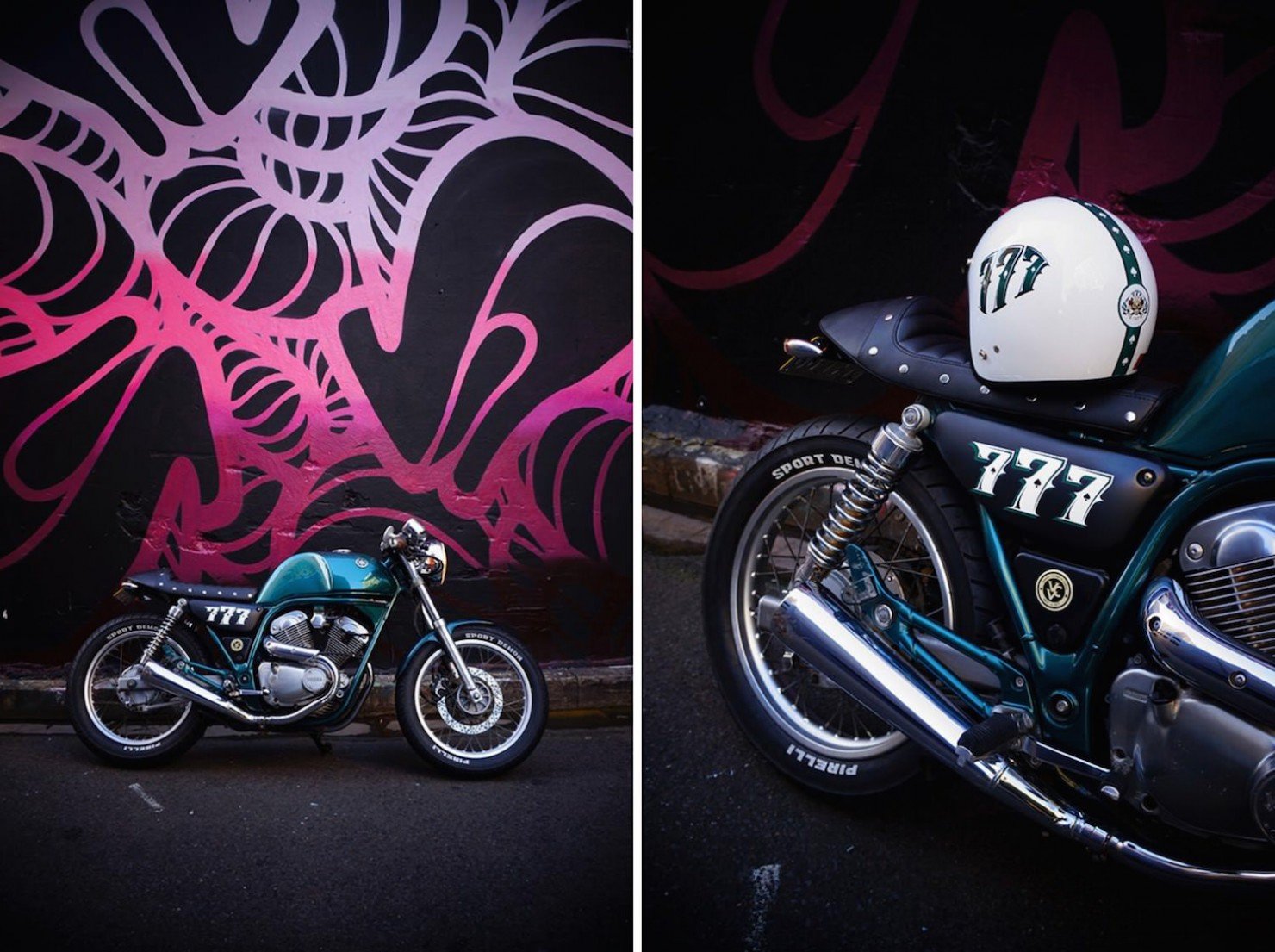 Maria's Yamaha SRV250