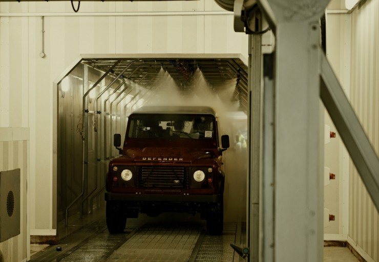 A Last Look At The Land Rover Defender Production Line