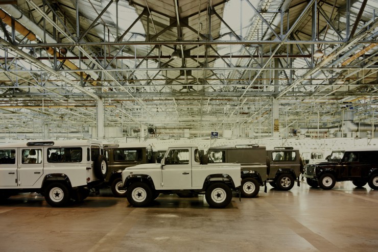 A Last Look At The Land Rover Defender Production Line