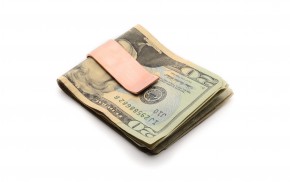 Handmade Copper Money Clip