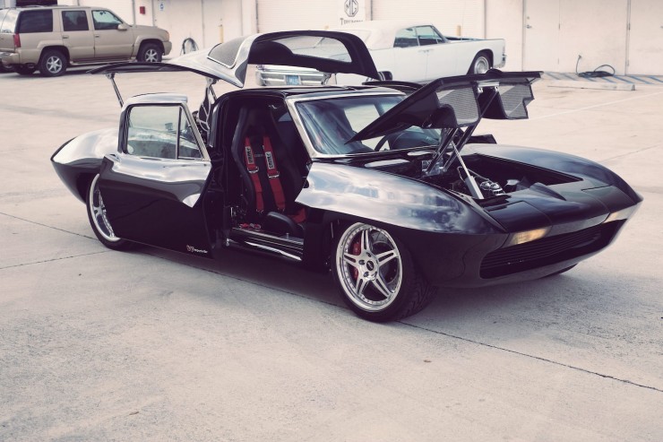 Mid-Engined 1963 Chevrolet Corvette