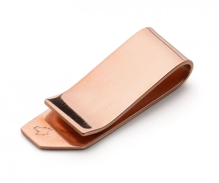 Handmade Copper Money Clip