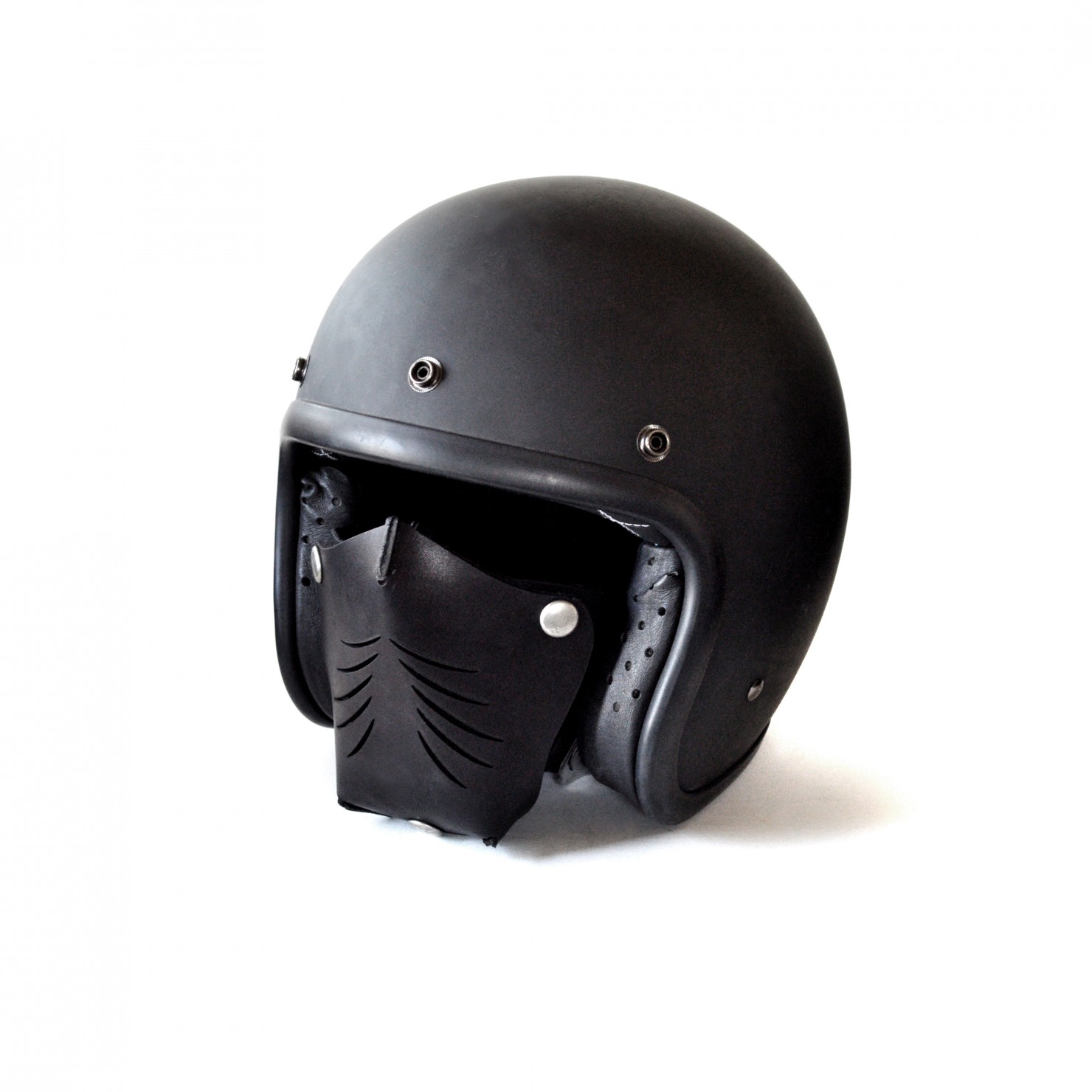 Leather Motorcycle Masks by Sunday Academy