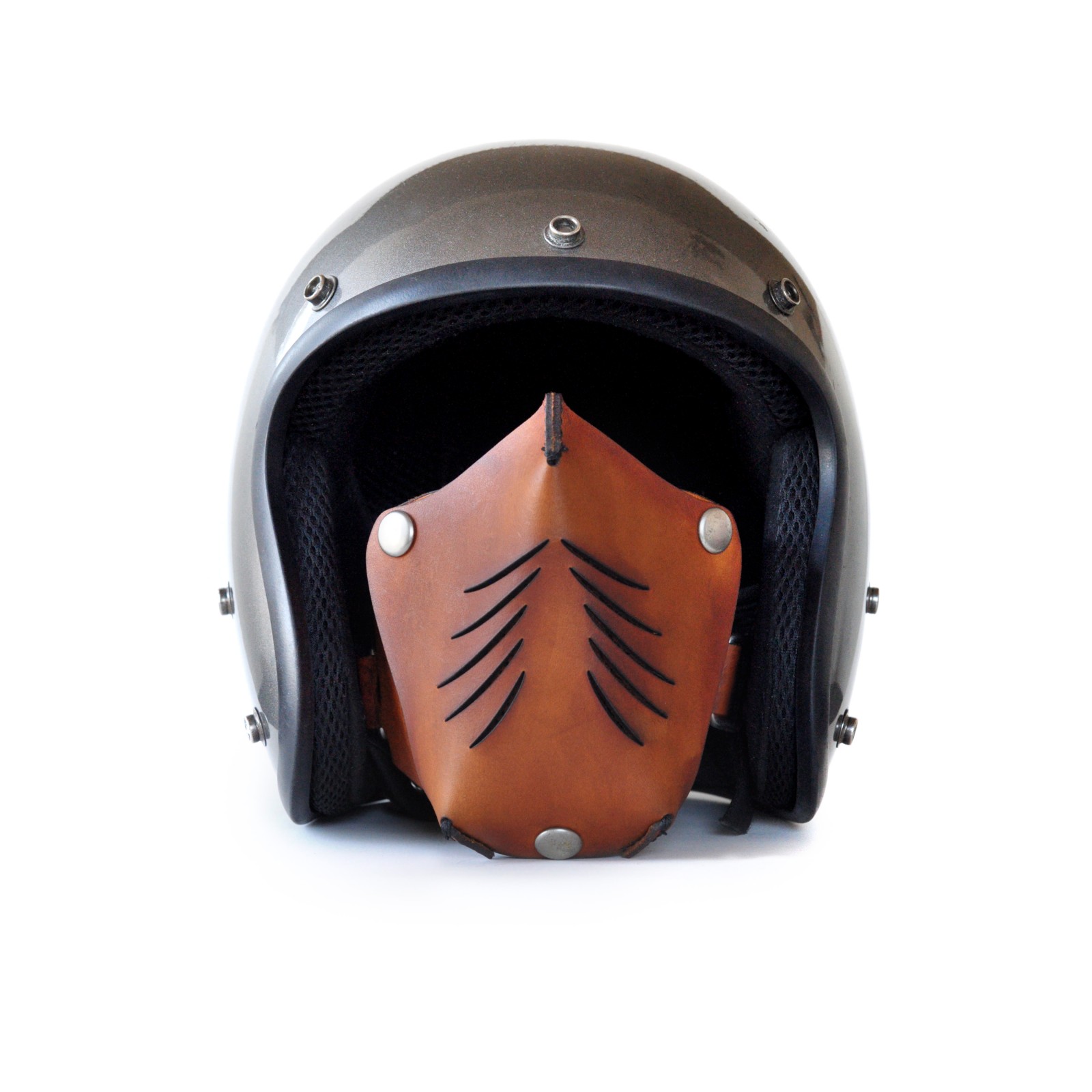 Leather Motorcycle Masks by Sunday Academy