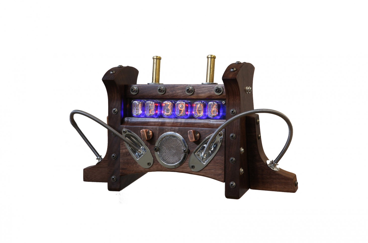 Steampunk Nixie Tube Clock