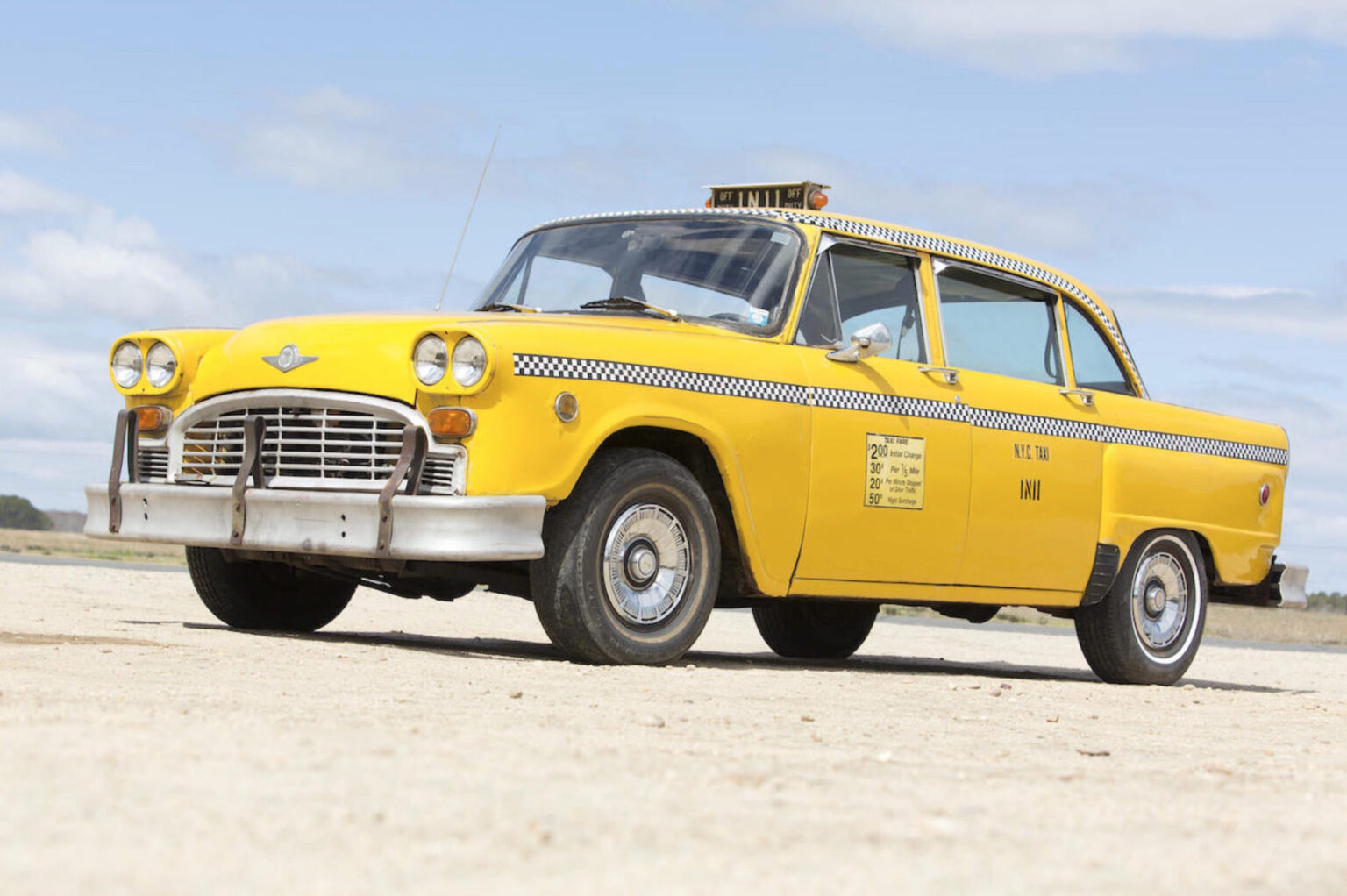 The Last New York Checker Taxi
