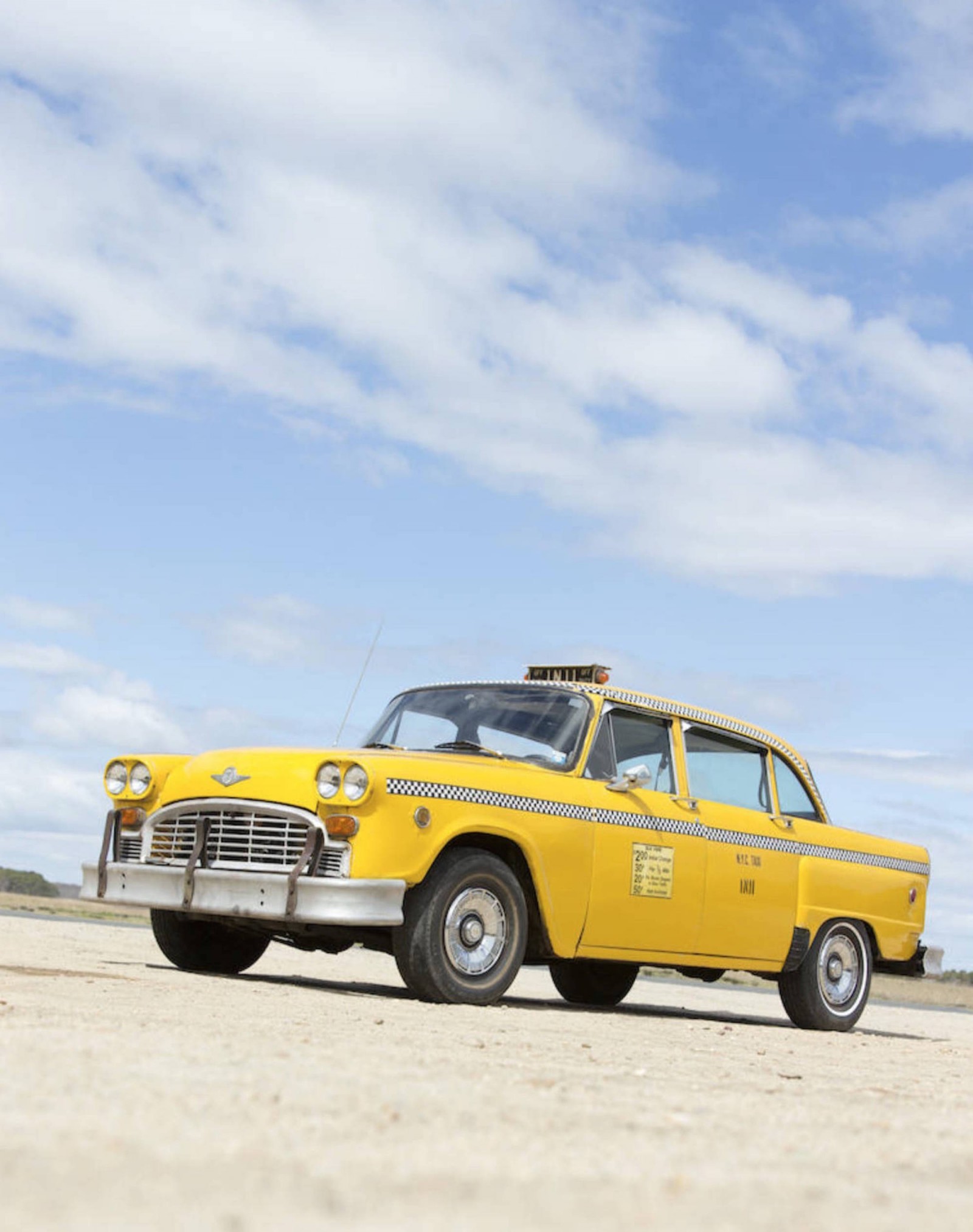 The Last New York Checker Taxi