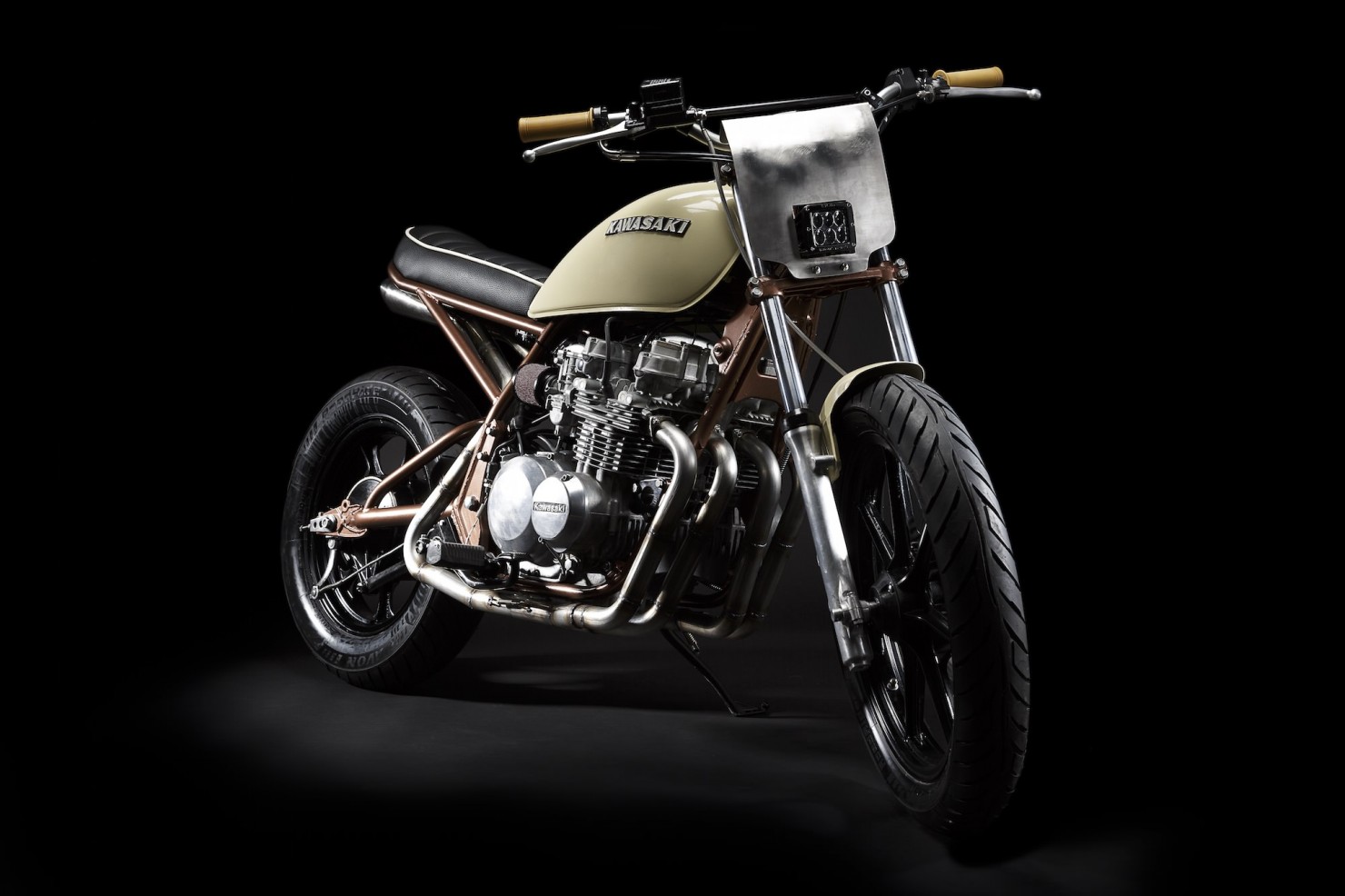 Kawasaki KZ550 by No. 8 Wire Motorcycles