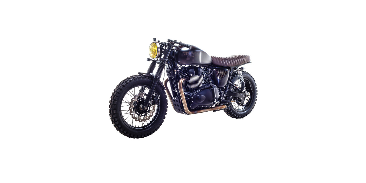 David Beckham's Triumph Bonneville