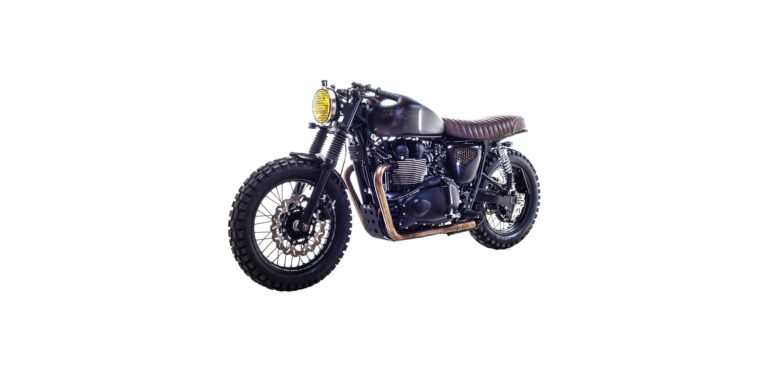 David Beckham's Triumph Bonneville