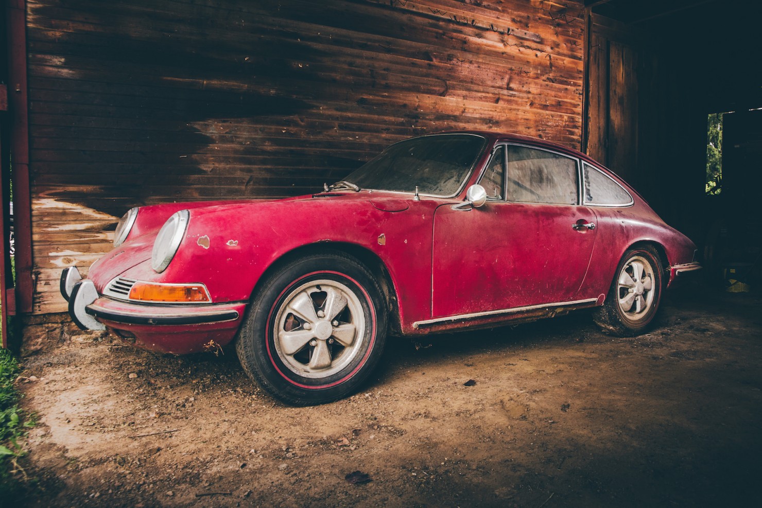 Porsche 911S Barn Find