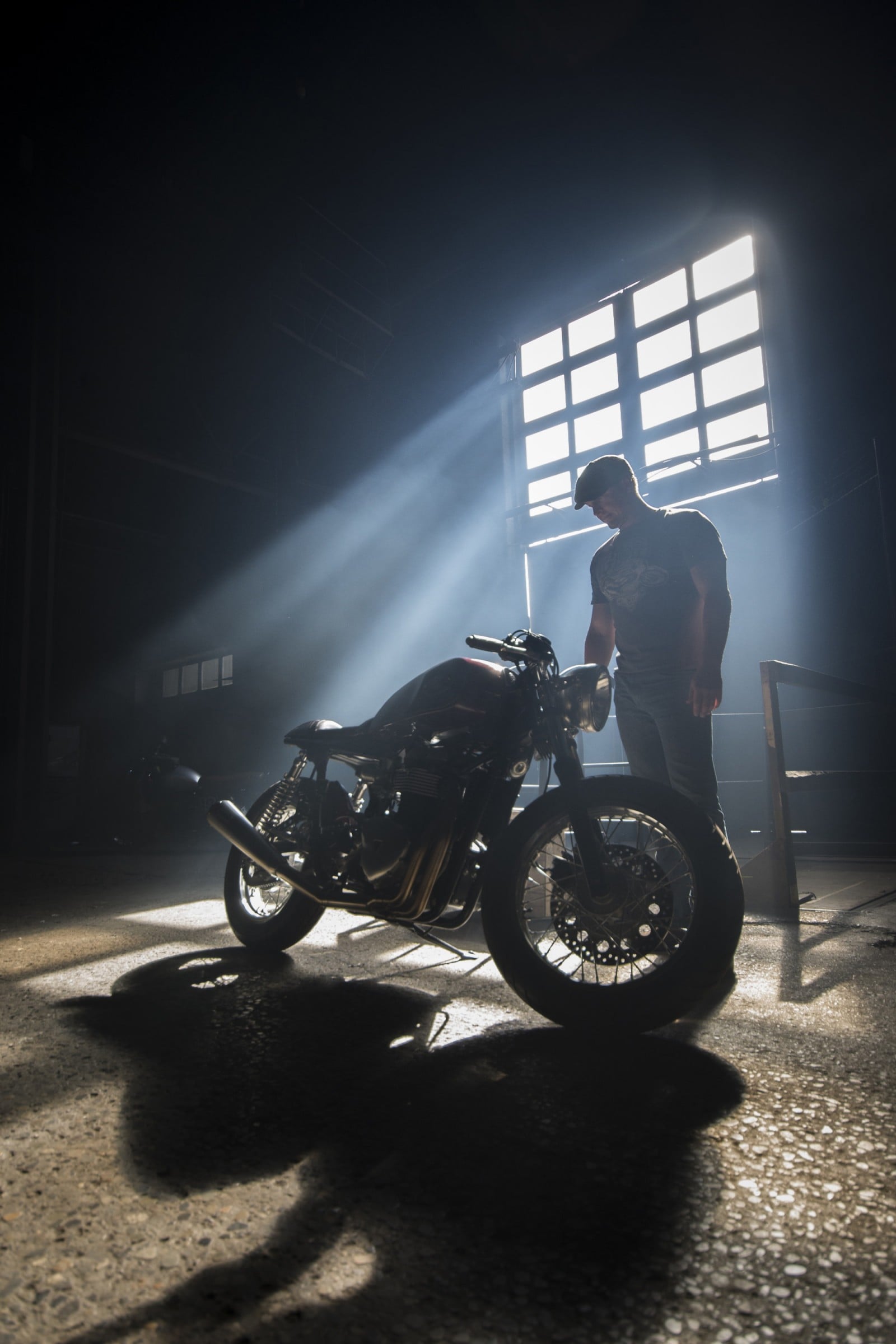 Ryan Reynolds' Triumph Thruxton