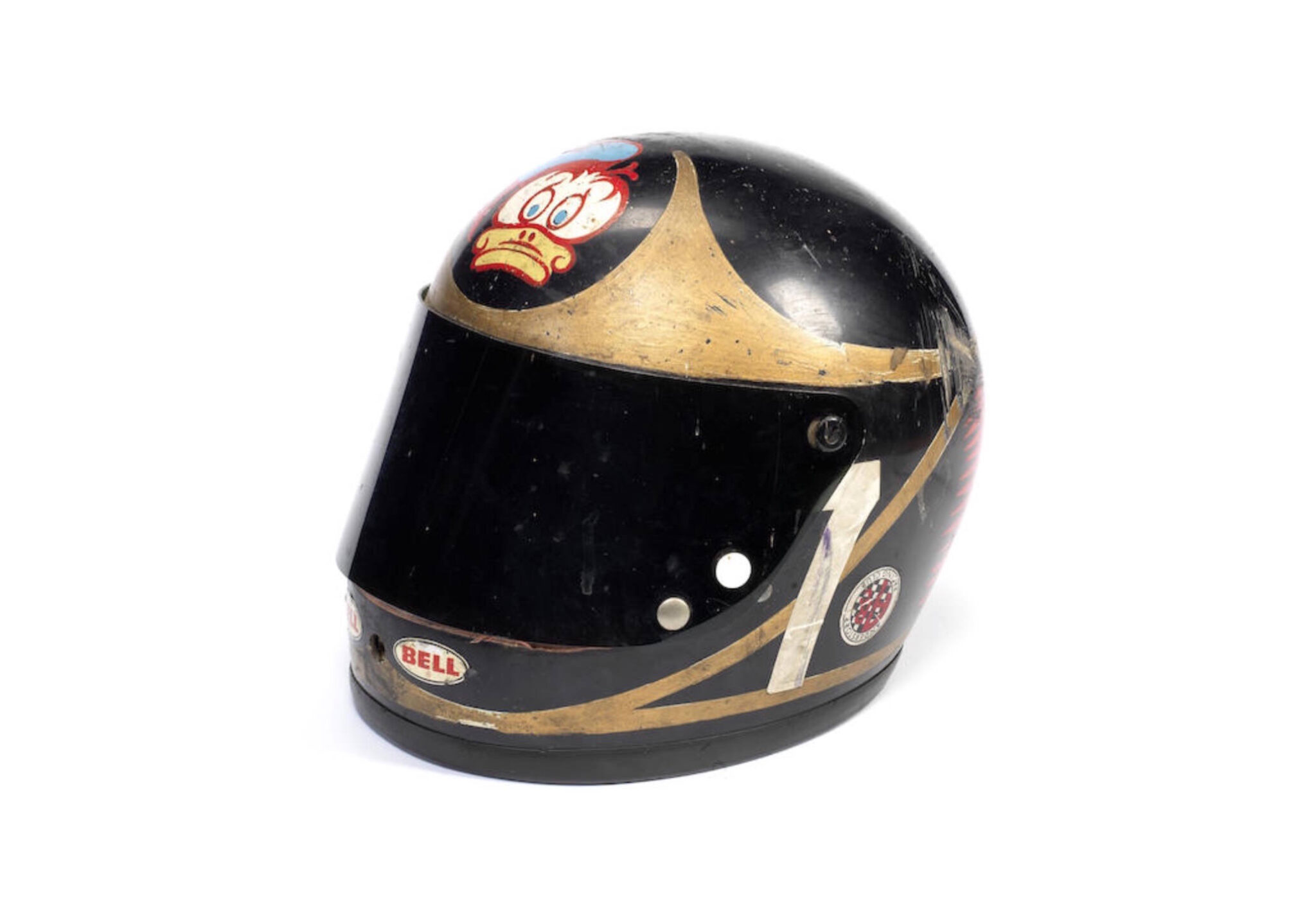 Barry Sheene's 1974 Bell Helmet