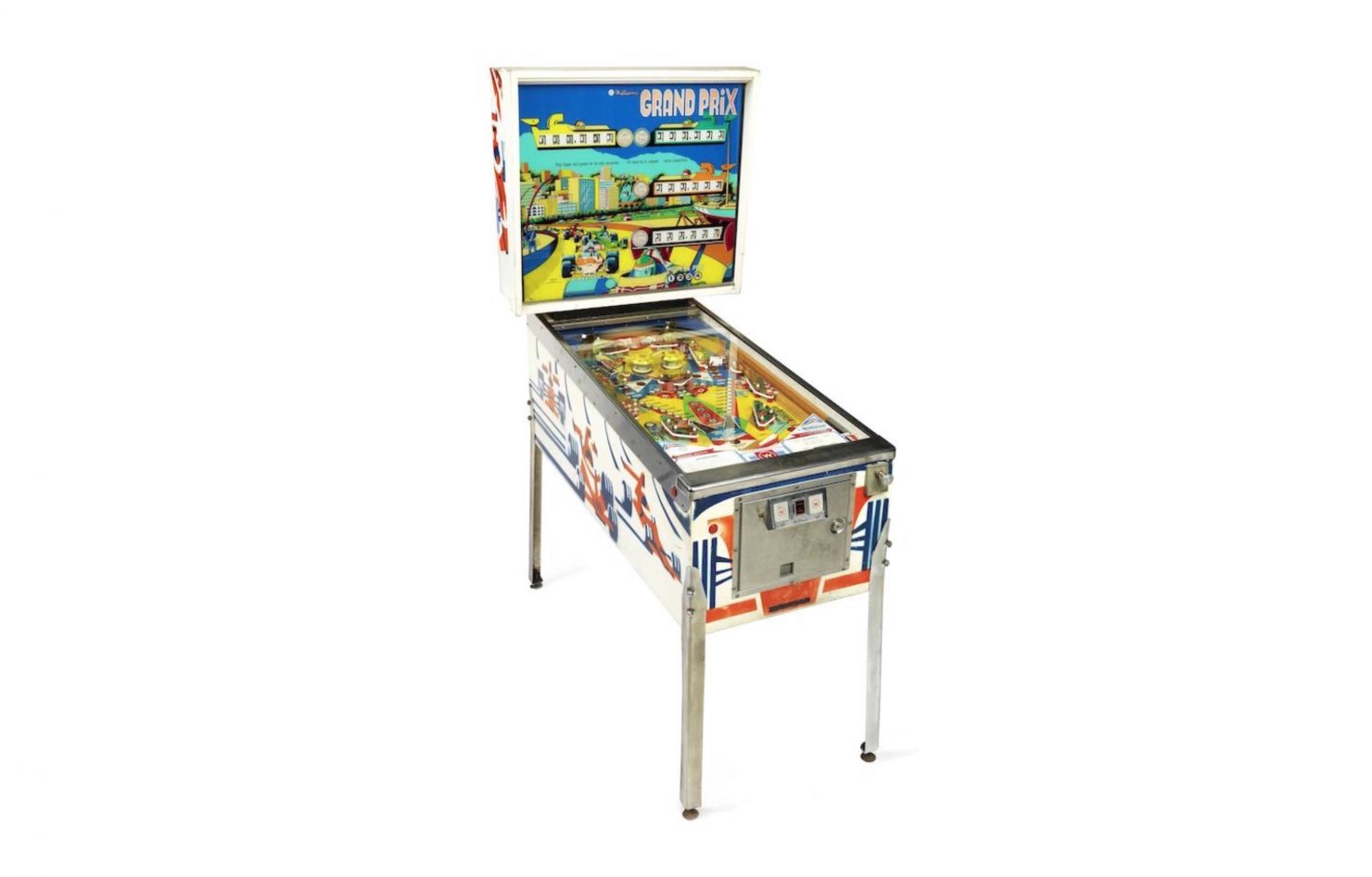 Vintage Grand Prix Pinball Machine
