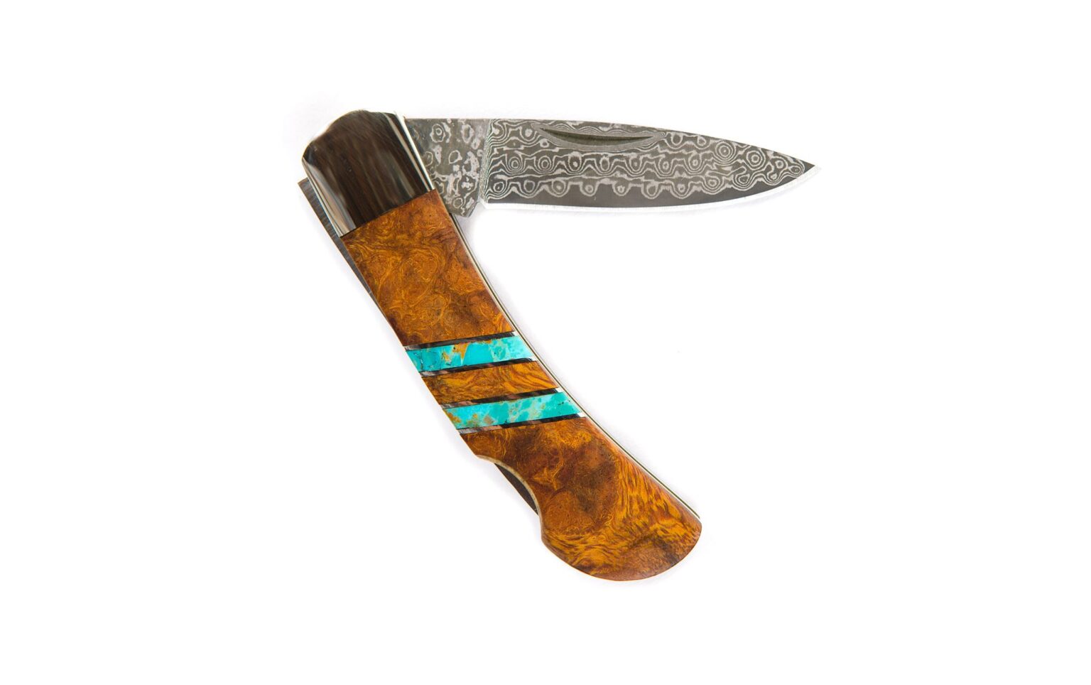 Santa Fe Stoneworks 3" Damascus Steel Knife