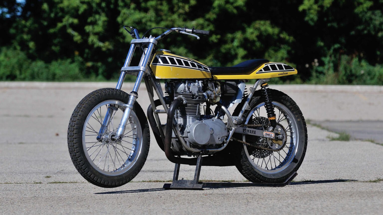 "King" Kenny Roberts' Yamaha OW72 Flat Track Racer