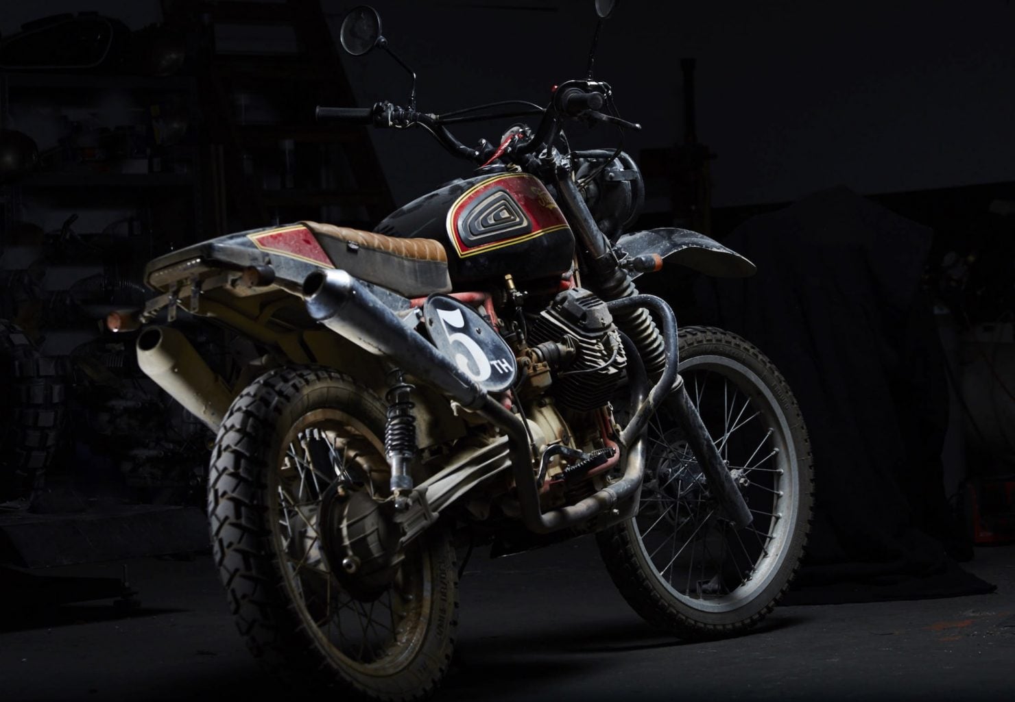 Fuel Motorcycles Moto Guzzi V65 TT