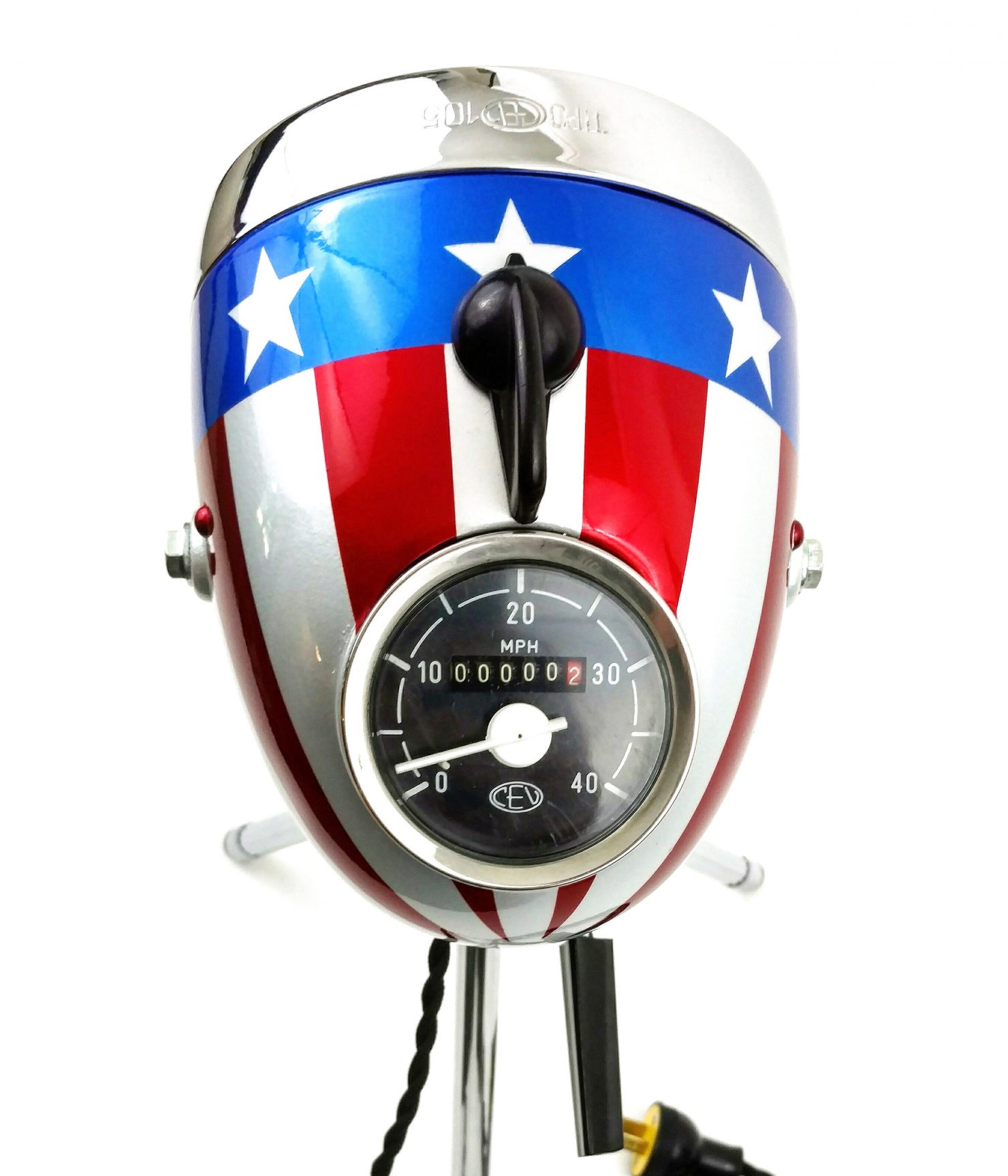 Captain America Lamp by The Modern Weld