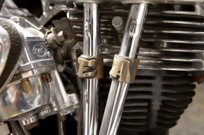 Ewan McGregor's Indian Larry Panhead Chopper