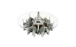 1930's Continental Radial Engine Coffee Table