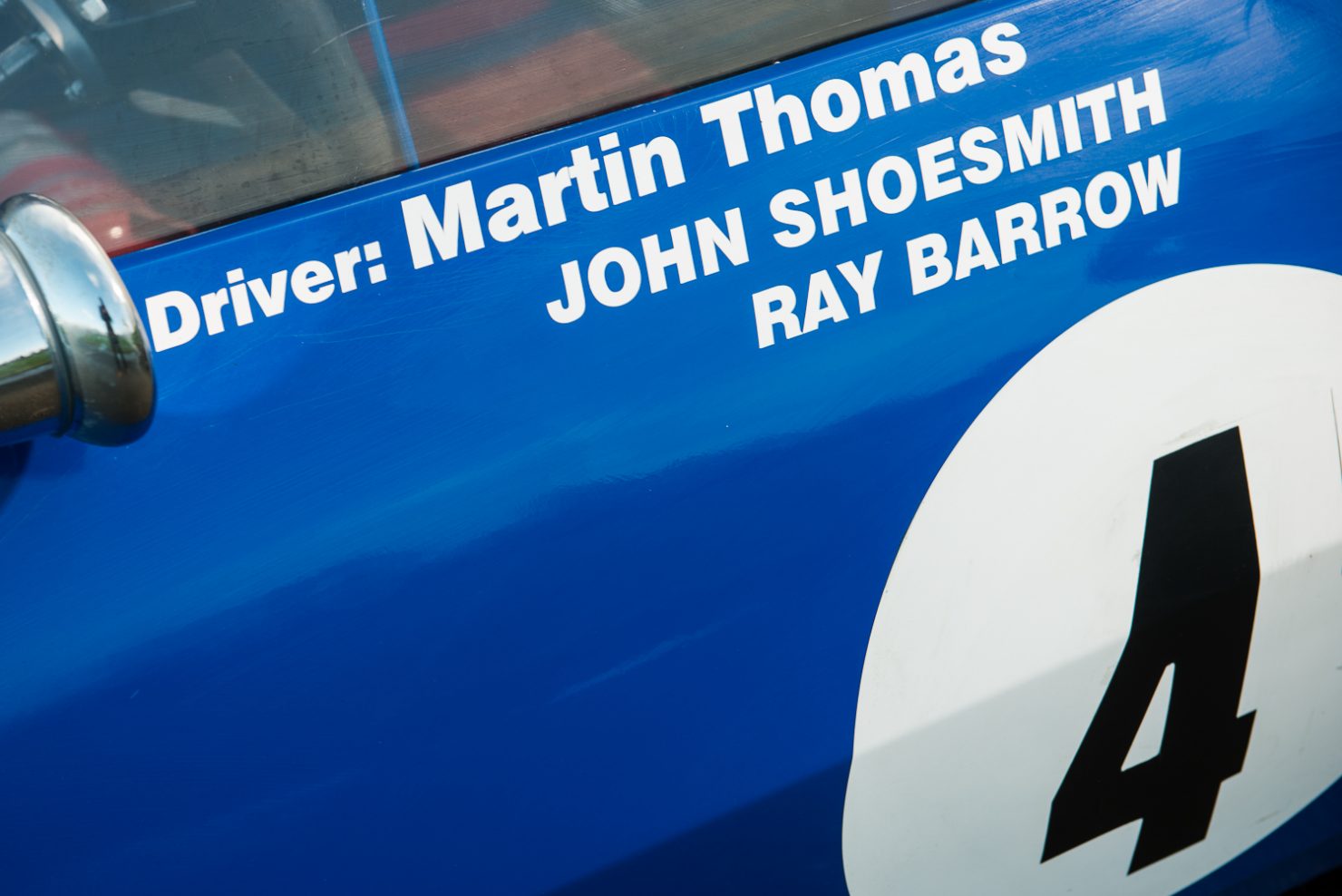 Bill Shaw Racing 1968 Chevrolet Camaro Z/28