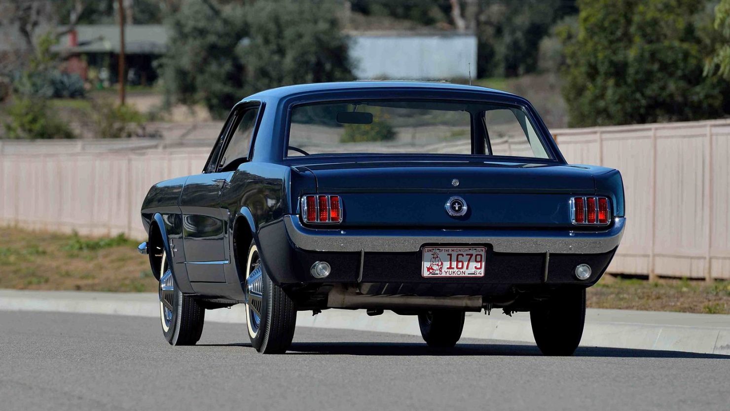 The First Ford Mustang Hardtop
