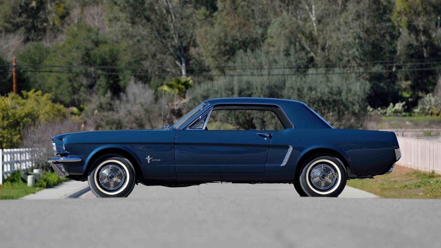 The First Ford Mustang Hardtop