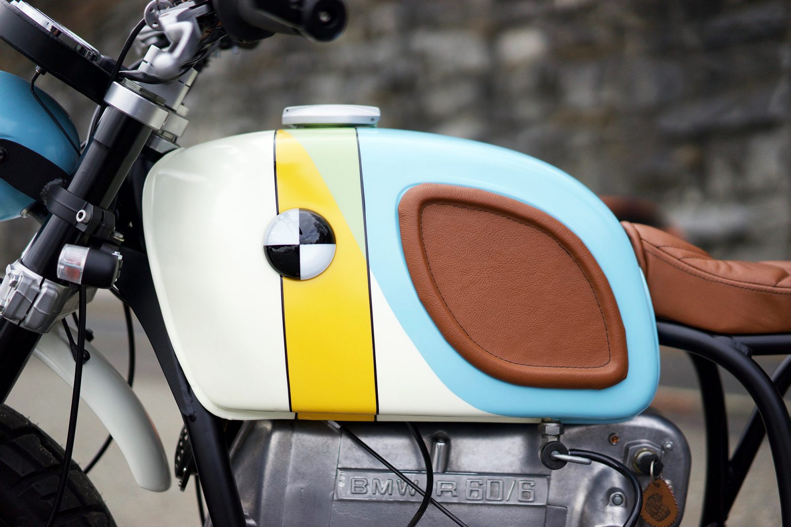 Vintage Steele BMW R60/6