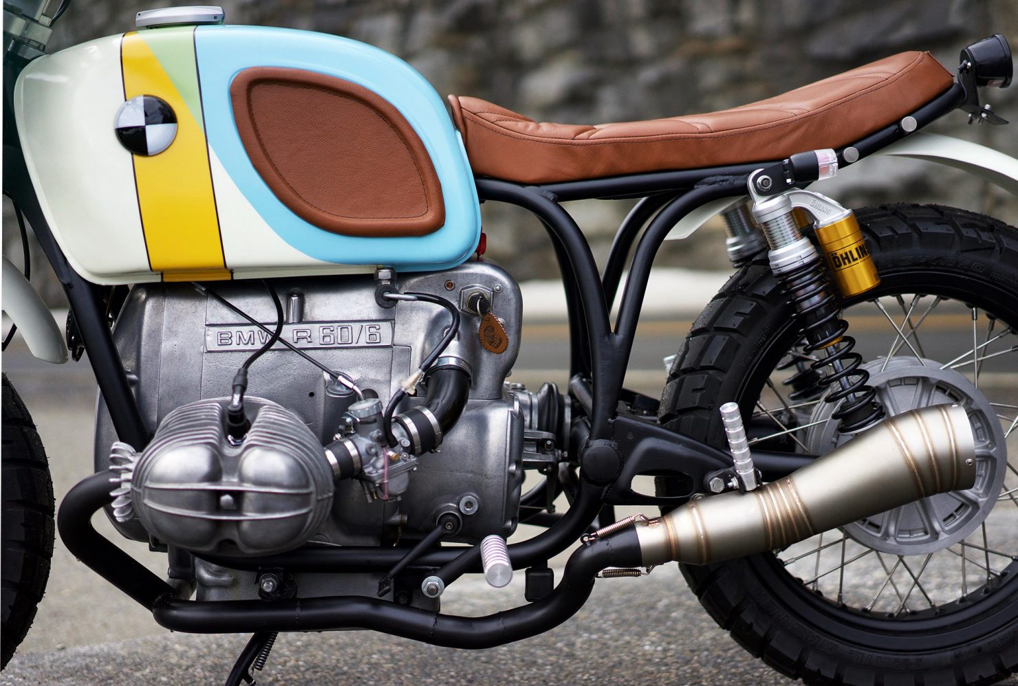 Vintage Steele BMW R60/6