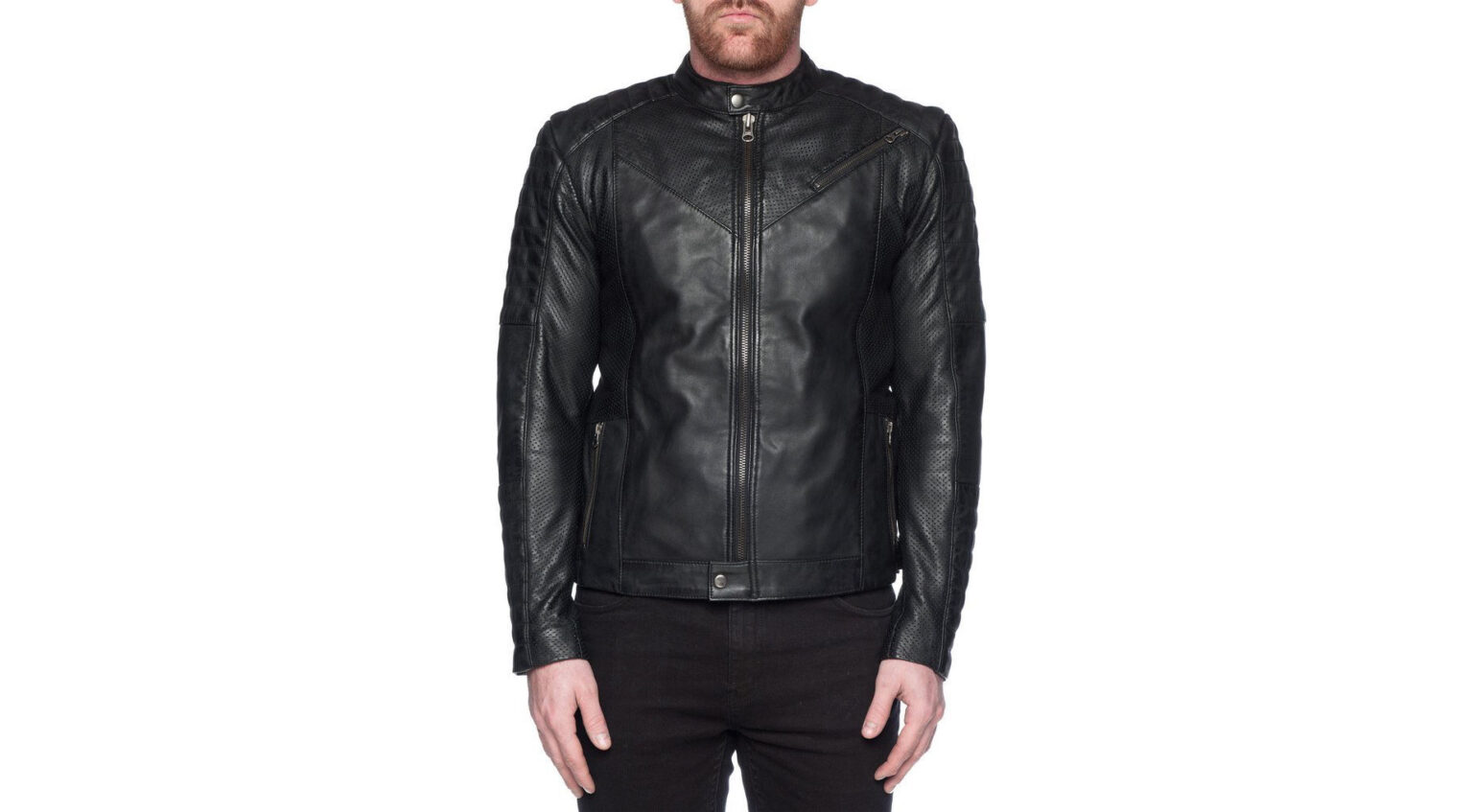 Black Arrow Wild & Free Men's Motorcycle Jacket