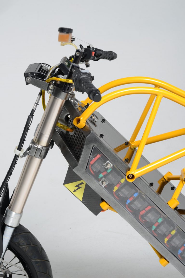 The ExoDyne Electric Motorcycle