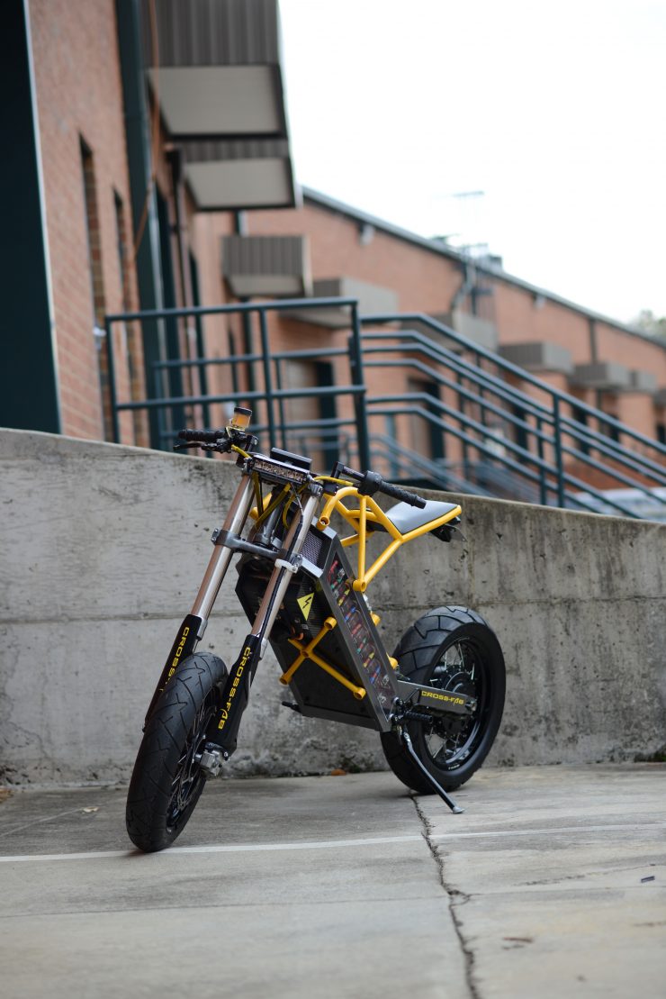 The ExoDyne Electric Motorcycle