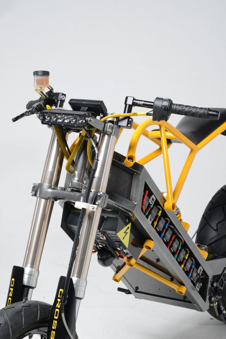 The ExoDyne Electric Motorcycle