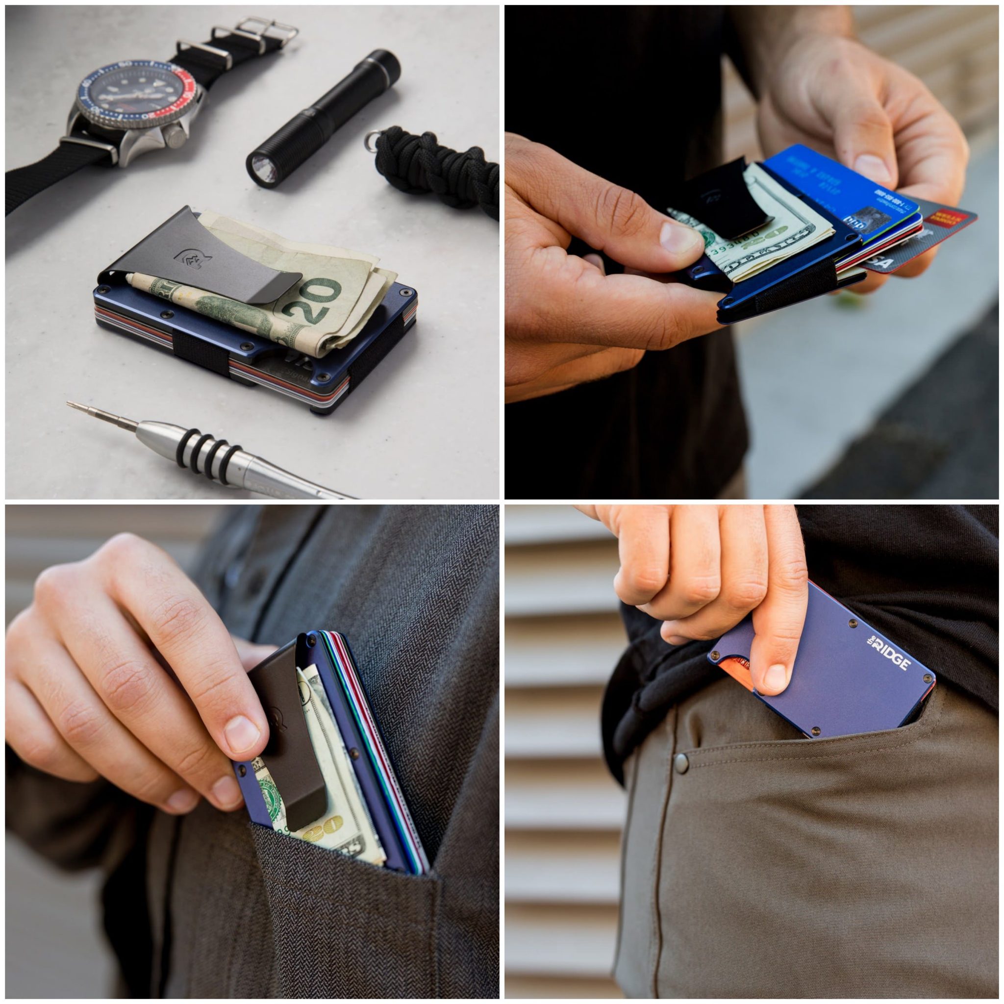 Navy Seal Aluminum Ridge Wallet Navy Seal Aluminum Ridge Wallet